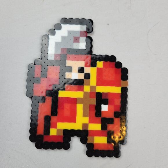 Perler | Accents | Great Lord Hector Enemy Fire Emblem Perler Bead ...